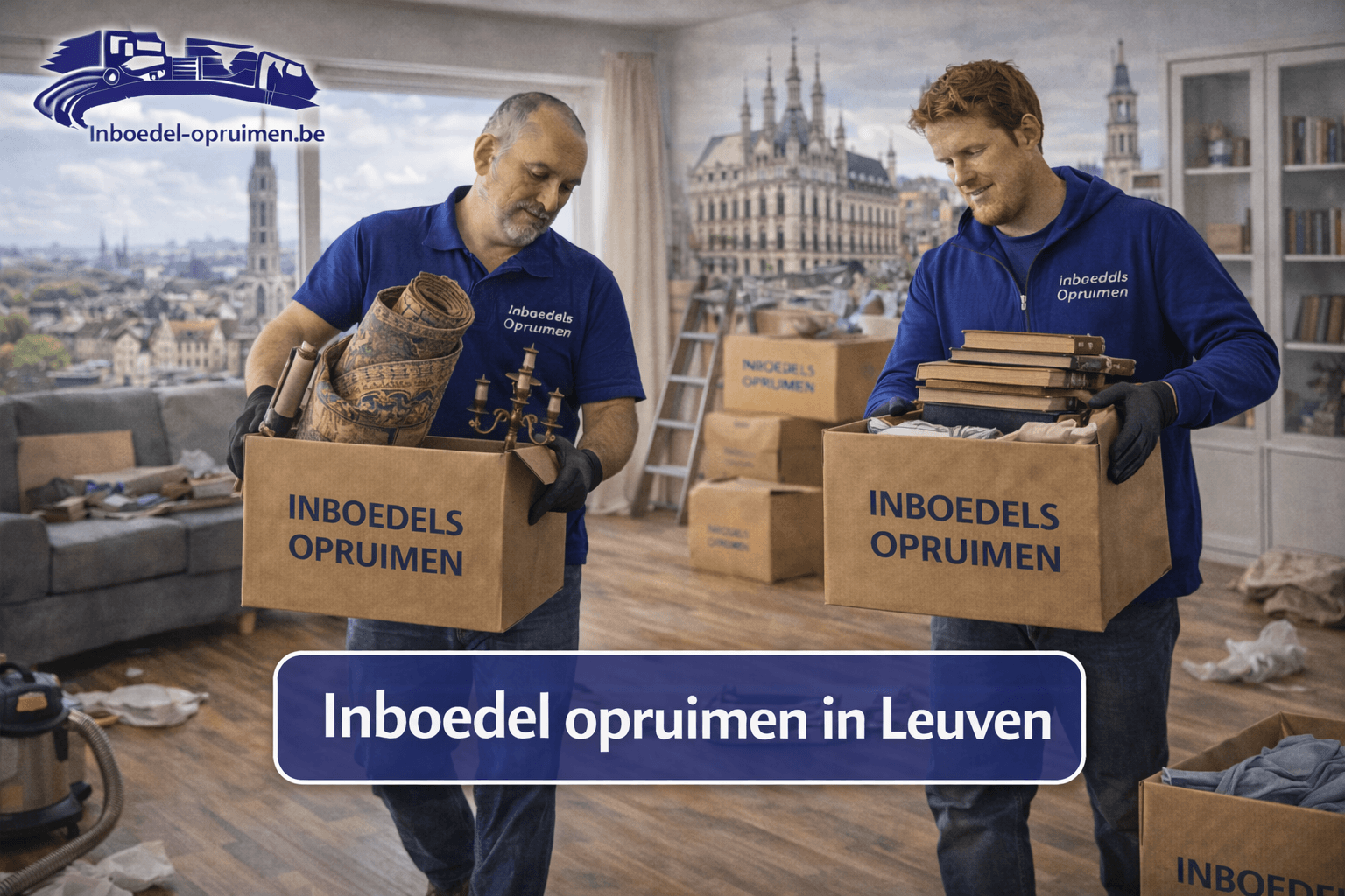Inboedel Opruimen in Leuven | Opruimfirma Actief in Leuven & Omgeving